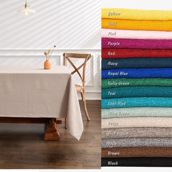 Rectangle Tablecloth - Etsy