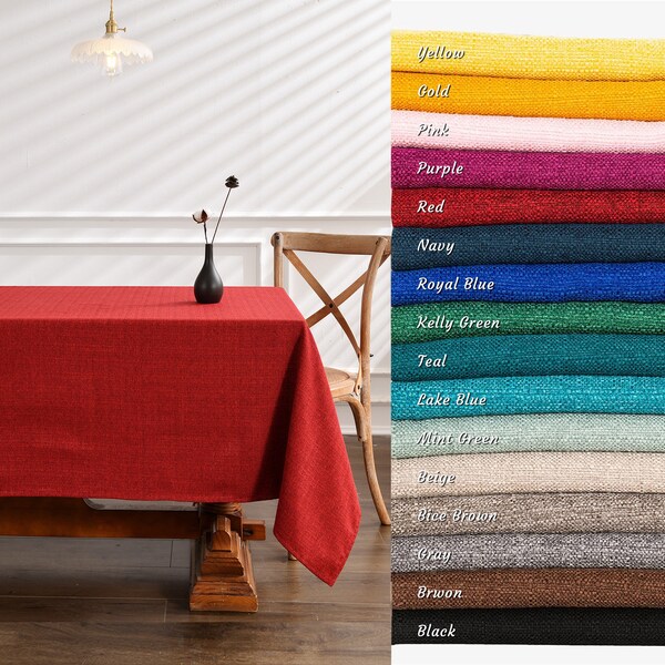 Burlap Table Cover - Etsy