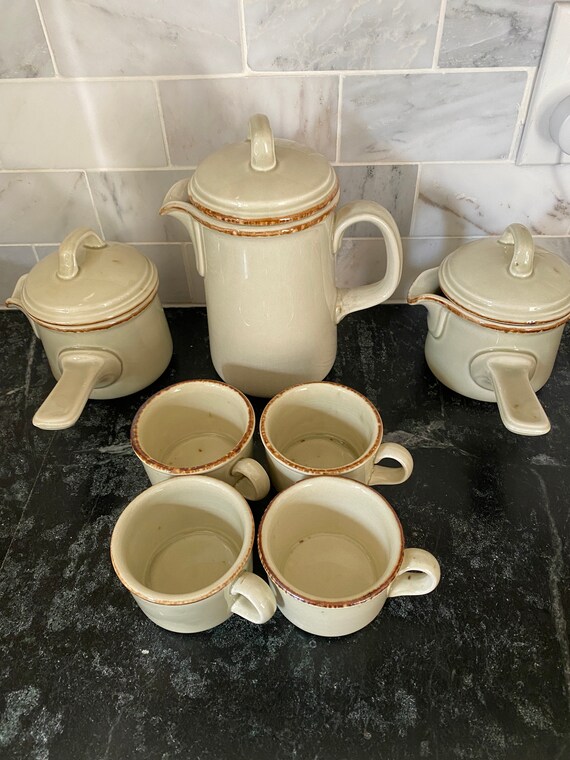 Ireland Kerry Ironstone Pottery Coffee/tea Set - Etsy