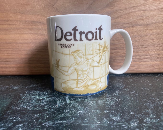 Starbucks Collector Series - Detroit - Etsy