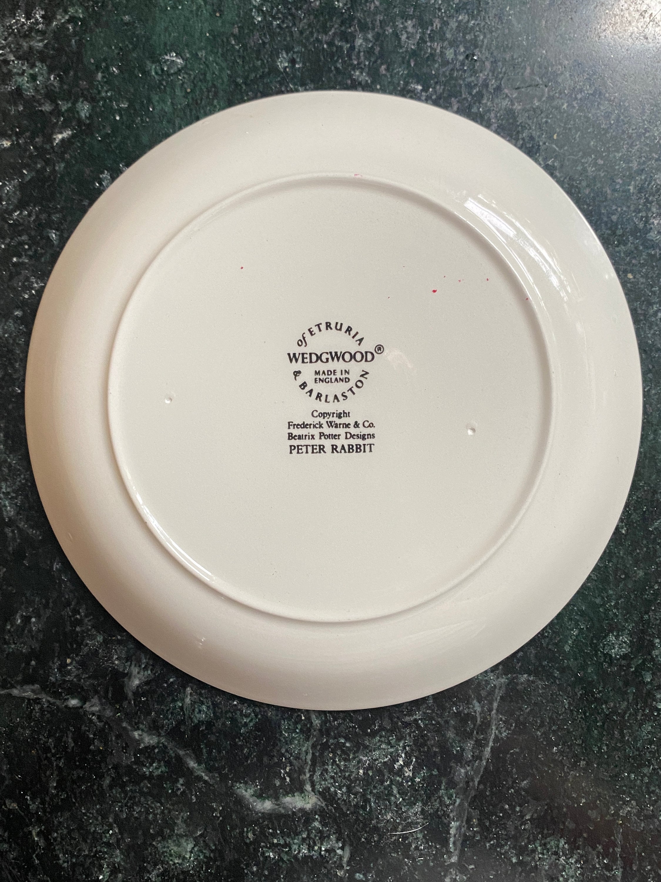 Peter Rabbit Wedgewood Plate - Etsy