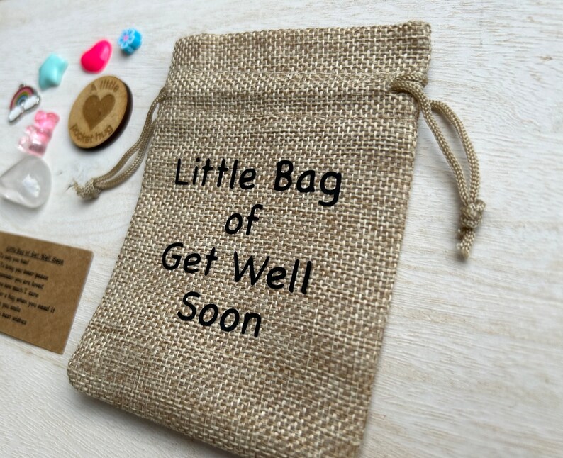 Little Bag of Get Well Soon Get Well Gift Positivity Gift - Etsy UK