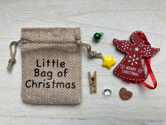 Little Bag of Christmas Thoughtful Gift Token Gift - Etsy UK