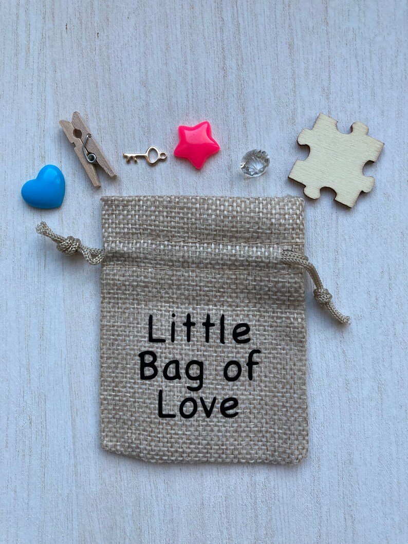 Little Bag of Love, Girlfriend Boyfriend Gift, I Love You Gift, Token ...