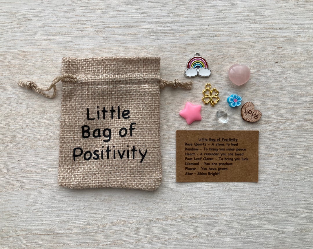 Little Bag of Positivity, Thoughtful Gift, Here for You, Friendship ...