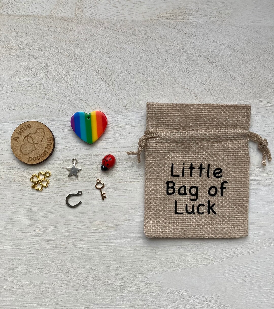 Little Bag of Luck, Good Luck Gift, Positivity Gift, Thinking of You ...