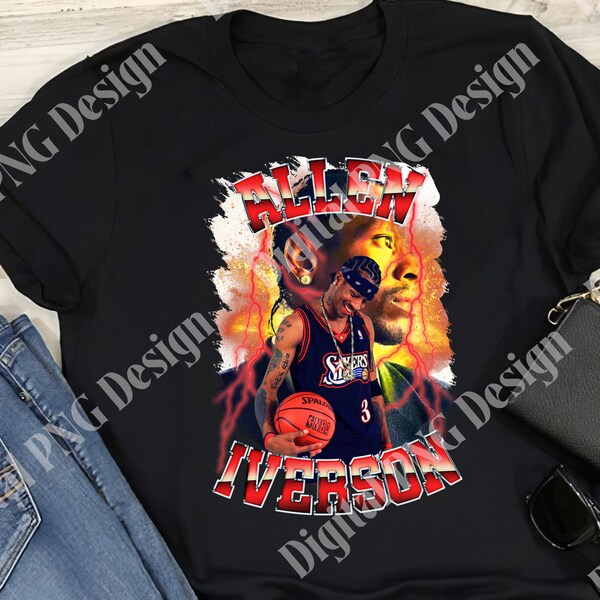 Allen Iverson Png - Etsy