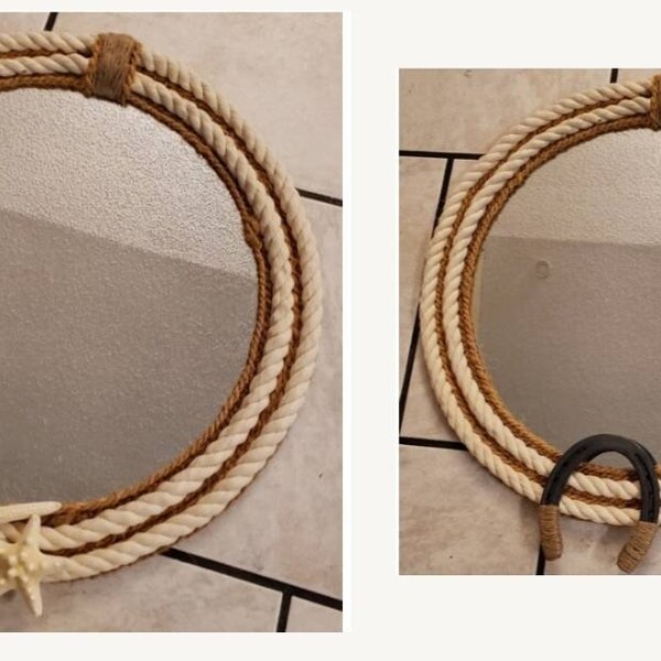 Rope Mirror - Etsy