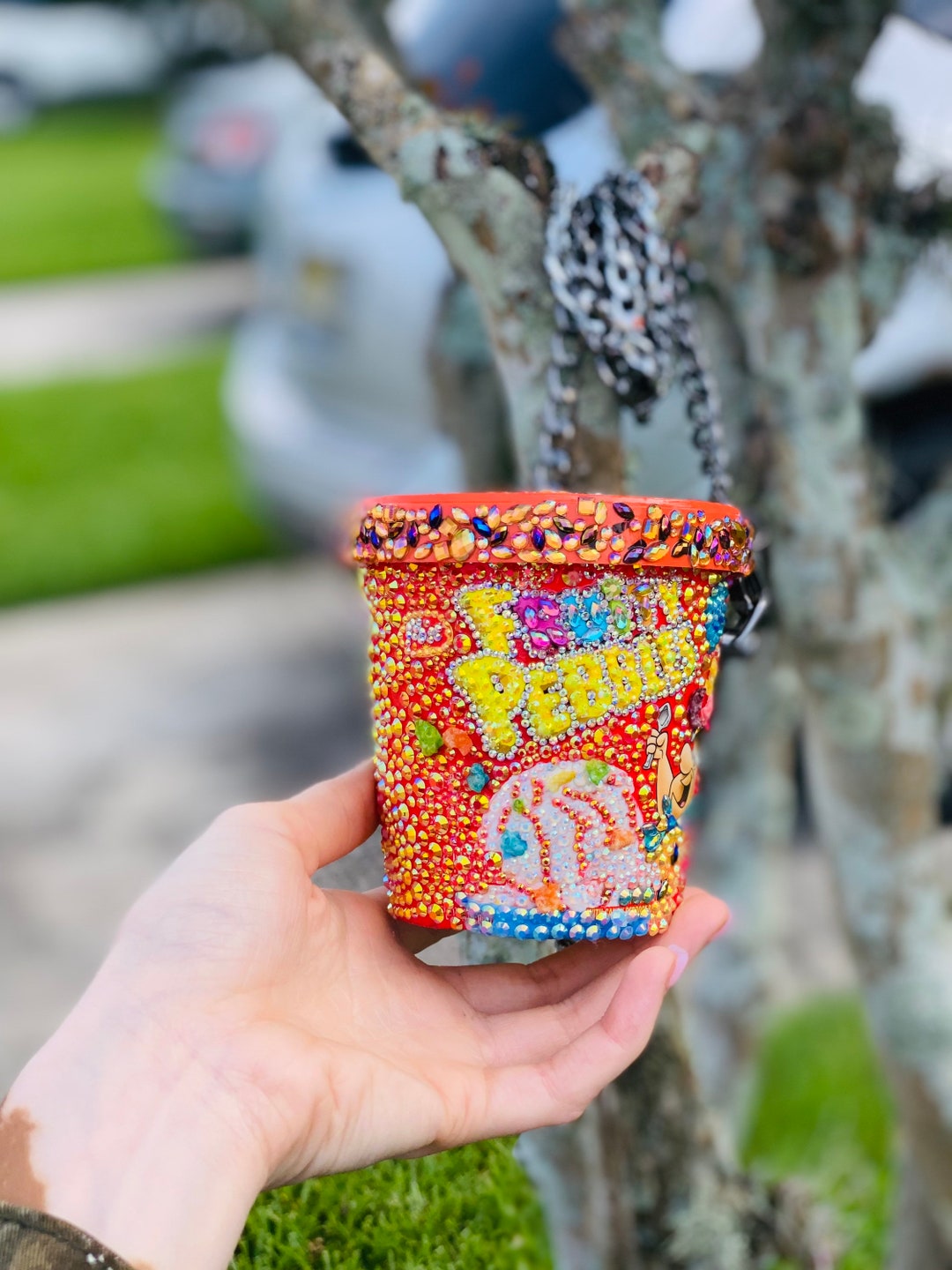 Personalized Ice Cream Handbag , Pasta Hands Bag , Eggo Waffle Handbag ...