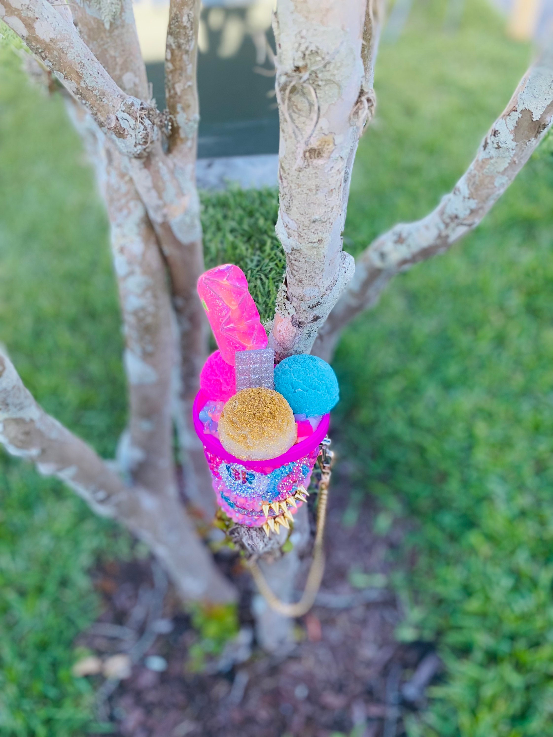 Personalized Ice Cream Handbag , Pasta Hands Bag , Eggo Waffle Handbag ...