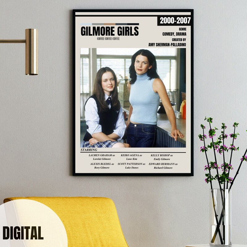 Gilmore Girl Poster - Etsy