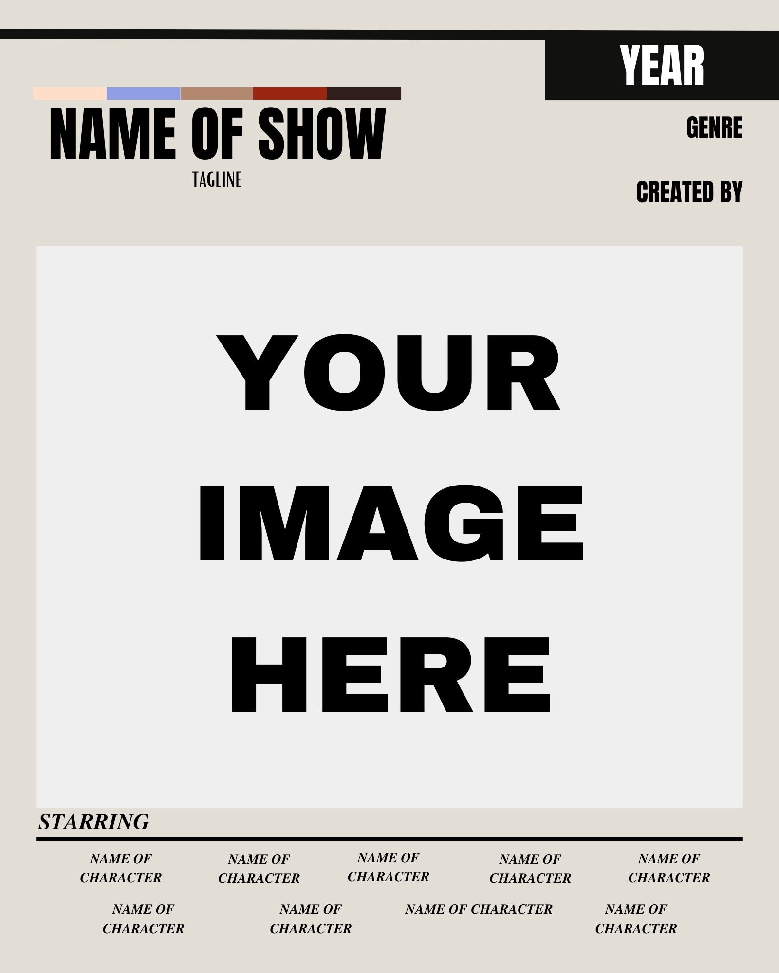 Custom Tv Poster | Tv Show Poster | Theater Room Decor | Wall Art ...