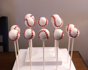 Baseball Cake Pops | Etsy