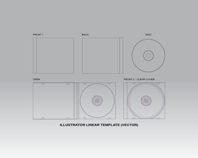 CD Jewel Case Photoshop Mockup, PSD Mockup Template, Disc Music Packaging Digital Presentation ...