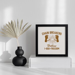Chain Breaker PNG and SVG, Freedom Art, Heat Press Designs, DTF Artwork ...