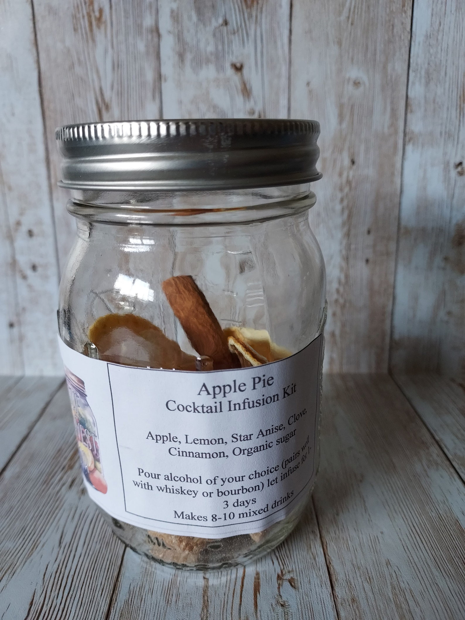 The Harvest Jar Cocktail Infusion Kit - 2 Jars - Etsy