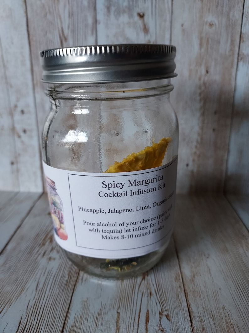 The Harvest Jar Cocktail Infusion Kit - 2 Jars - Etsy