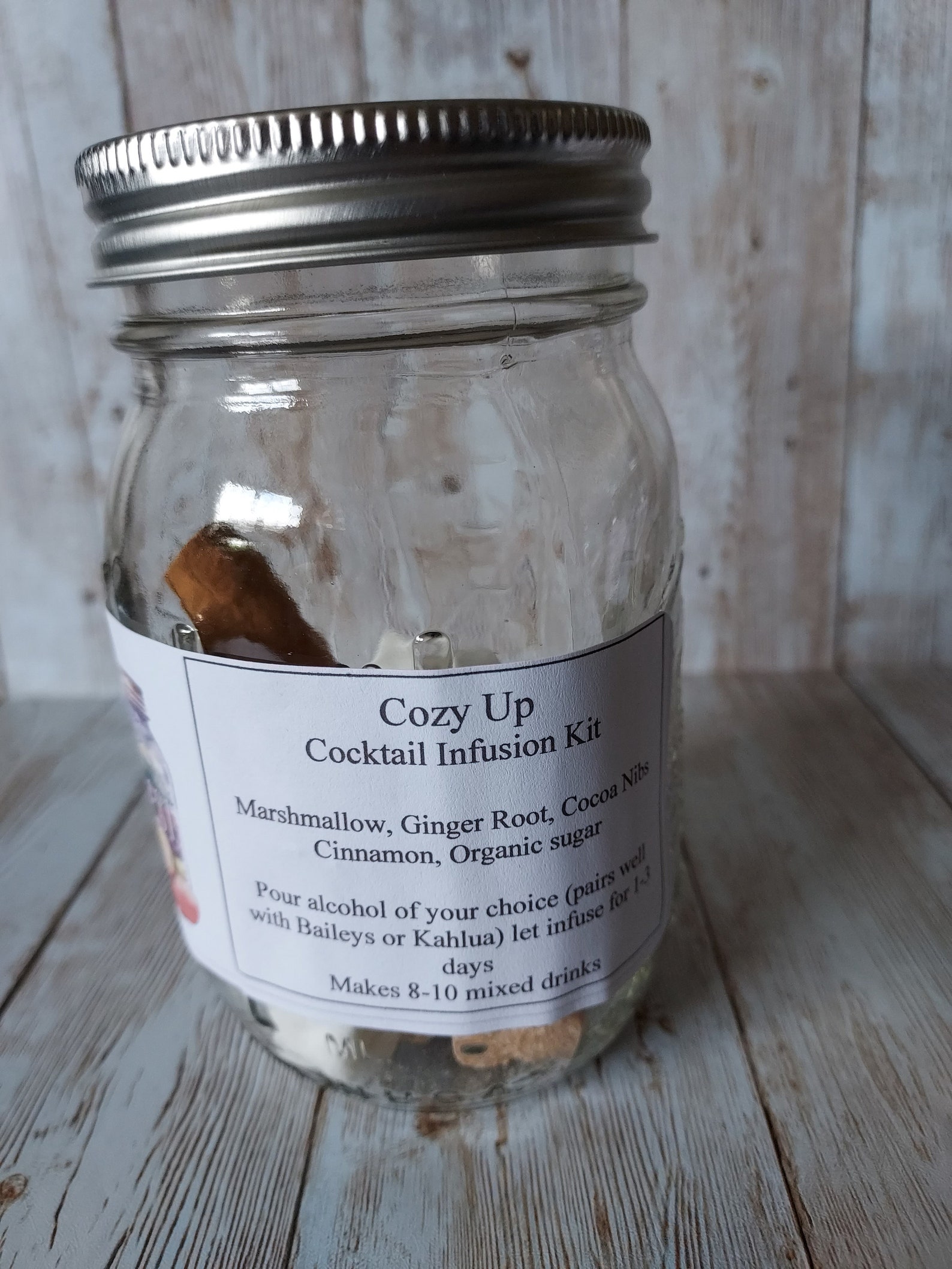 The Harvest Jar Cocktail Infusion Kit - 2 Jars - Etsy