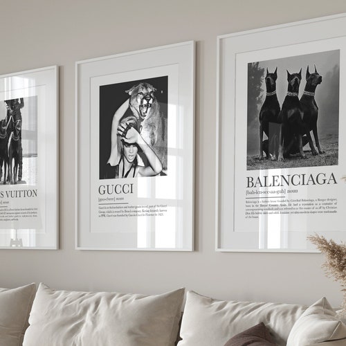 Luxury Designer Poster | Etsy