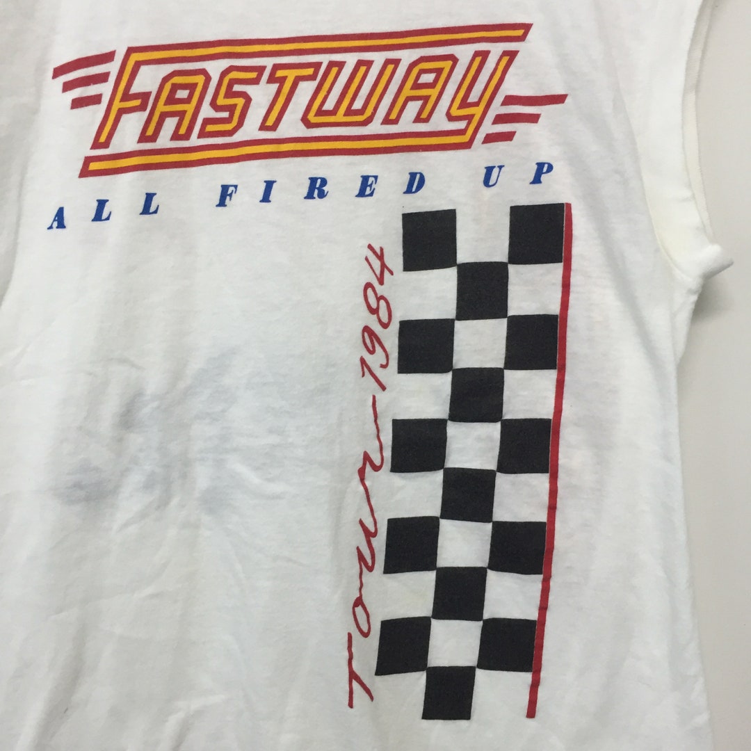 Vintage Fastway Band Sleeveless Tshirt - Etsy