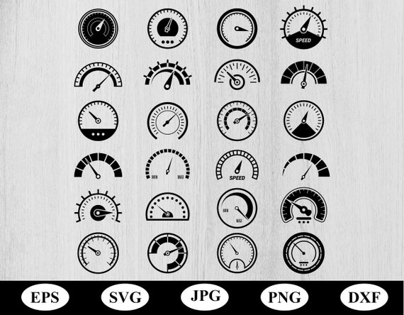 Silhouette Level Measure Illustration Sets Element Bundle Svg | Etsy