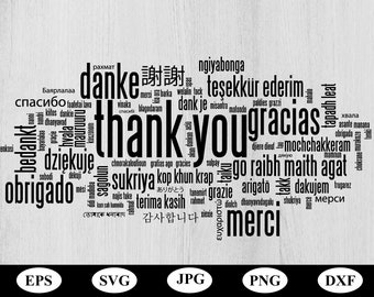 Thank You In Different Languages Png
