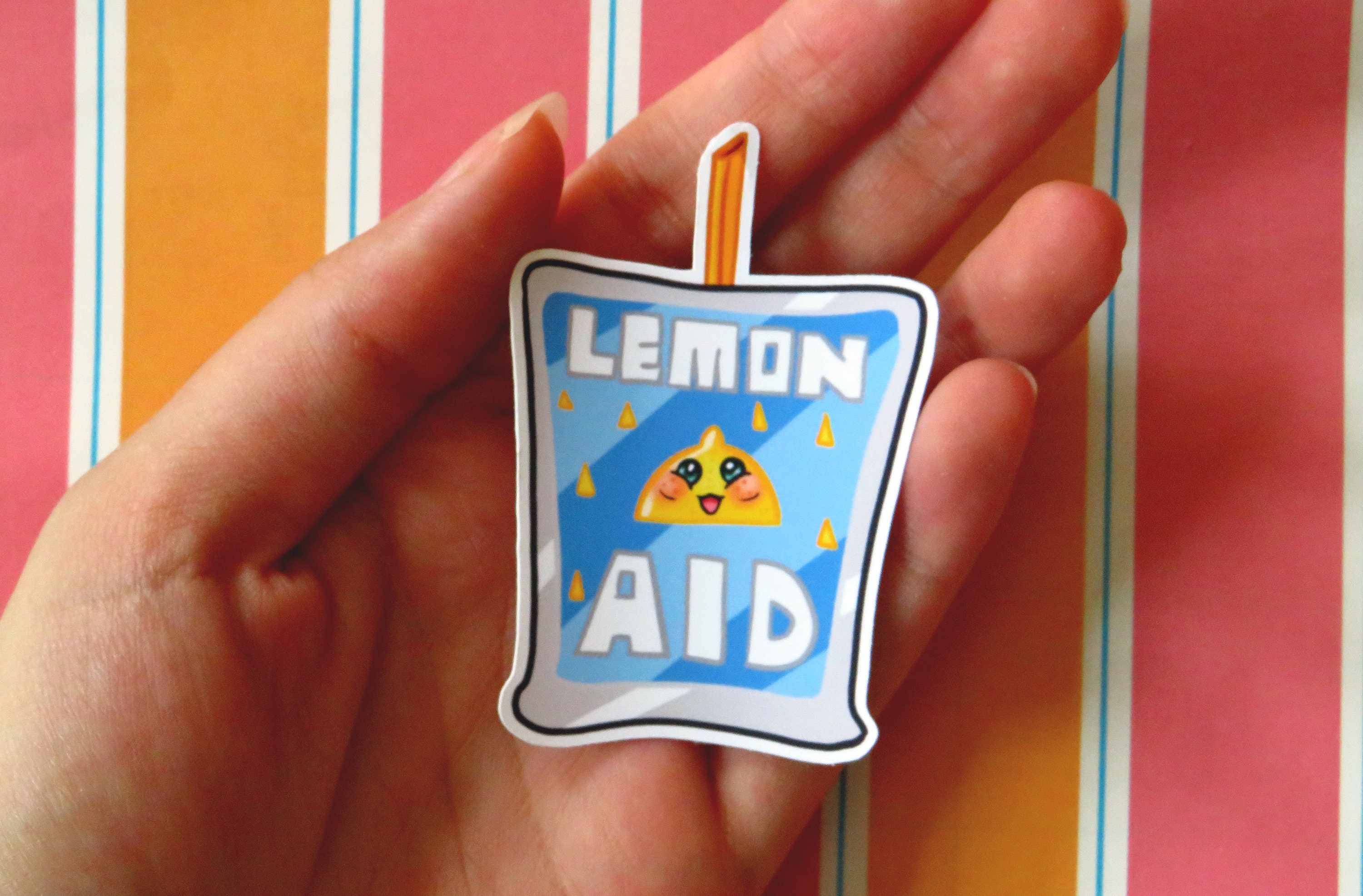 Lemon Aid Sport Drink Sticker - Etsy