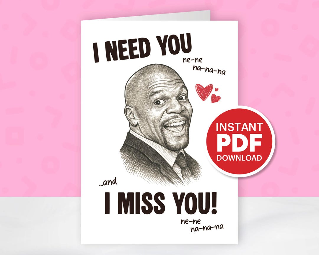White Chicks Meme Card: Pop Culture Birthday Gift (printable PDF & JPG ...