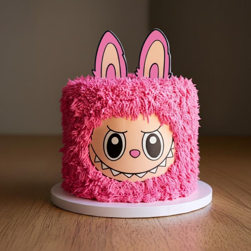 Labubu Face Template - Etsy