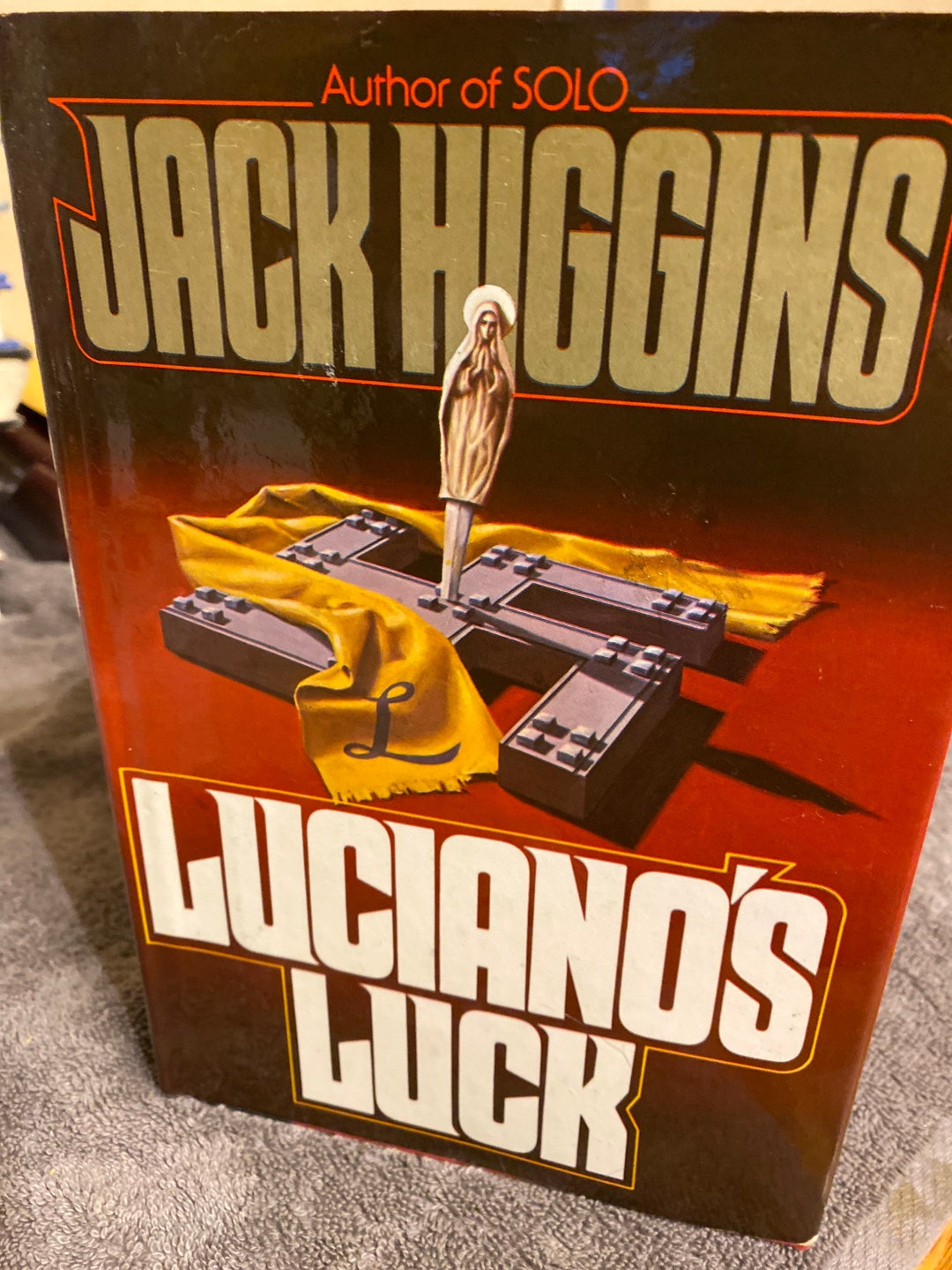 Luciano’s Luck, Jack Higgins, 1981 First Edition - Etsy