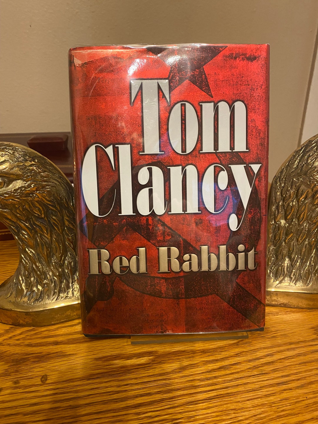 Red Rabbit by Tom Clancy, Signed by Author - Etsy