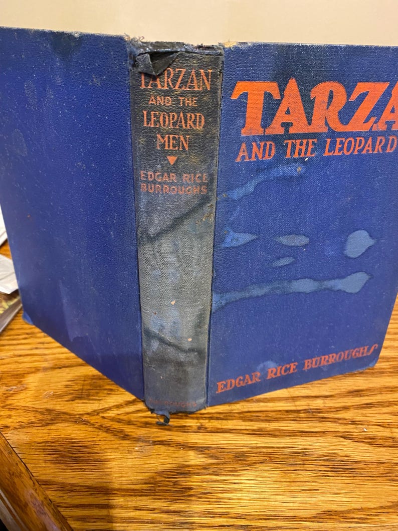 Tarzan and the Leopard Men, by Edgar Rice Burroughs, First Edition ...