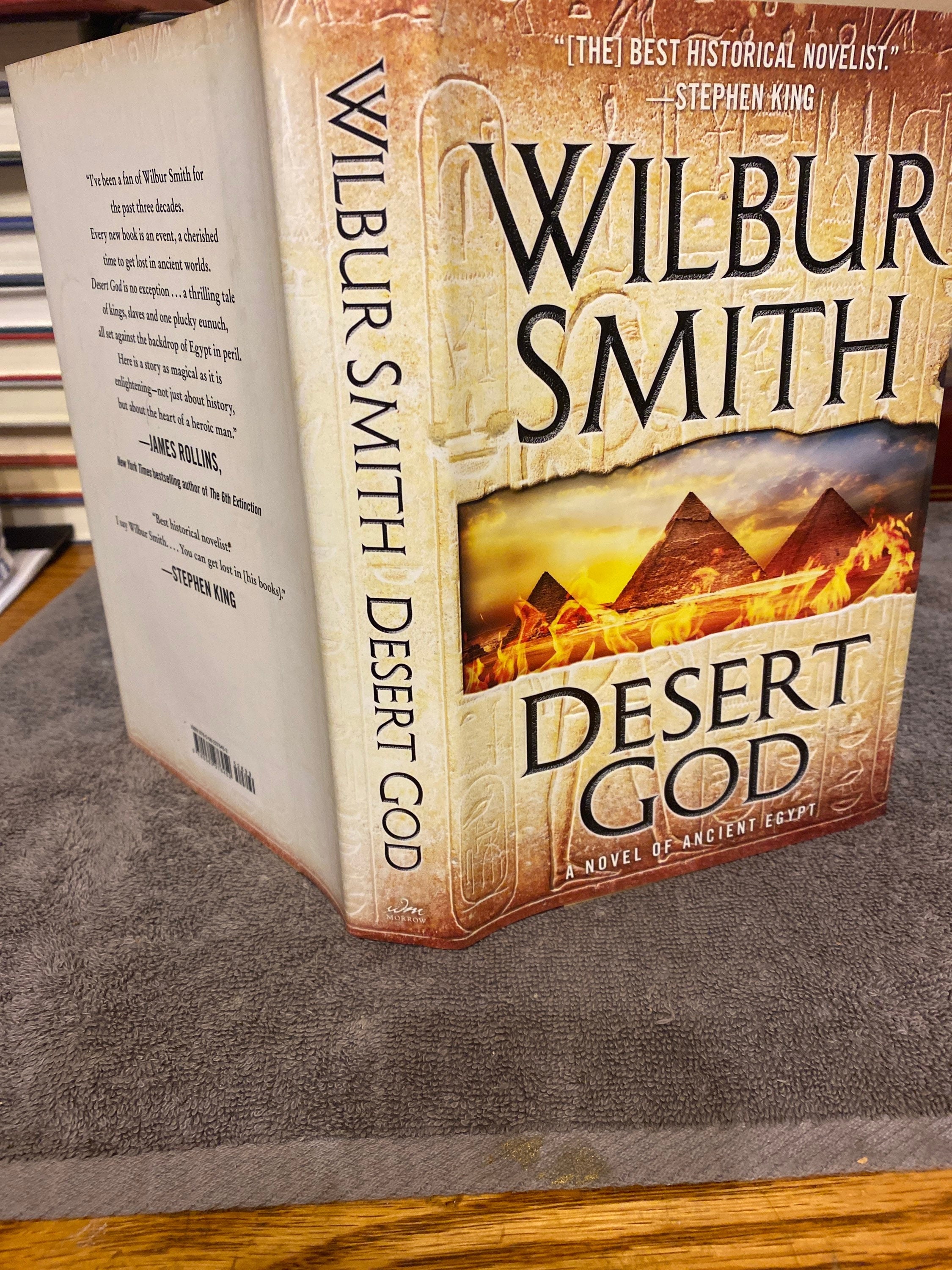 Desert God, Wilbur Smith, First Edition - Etsy