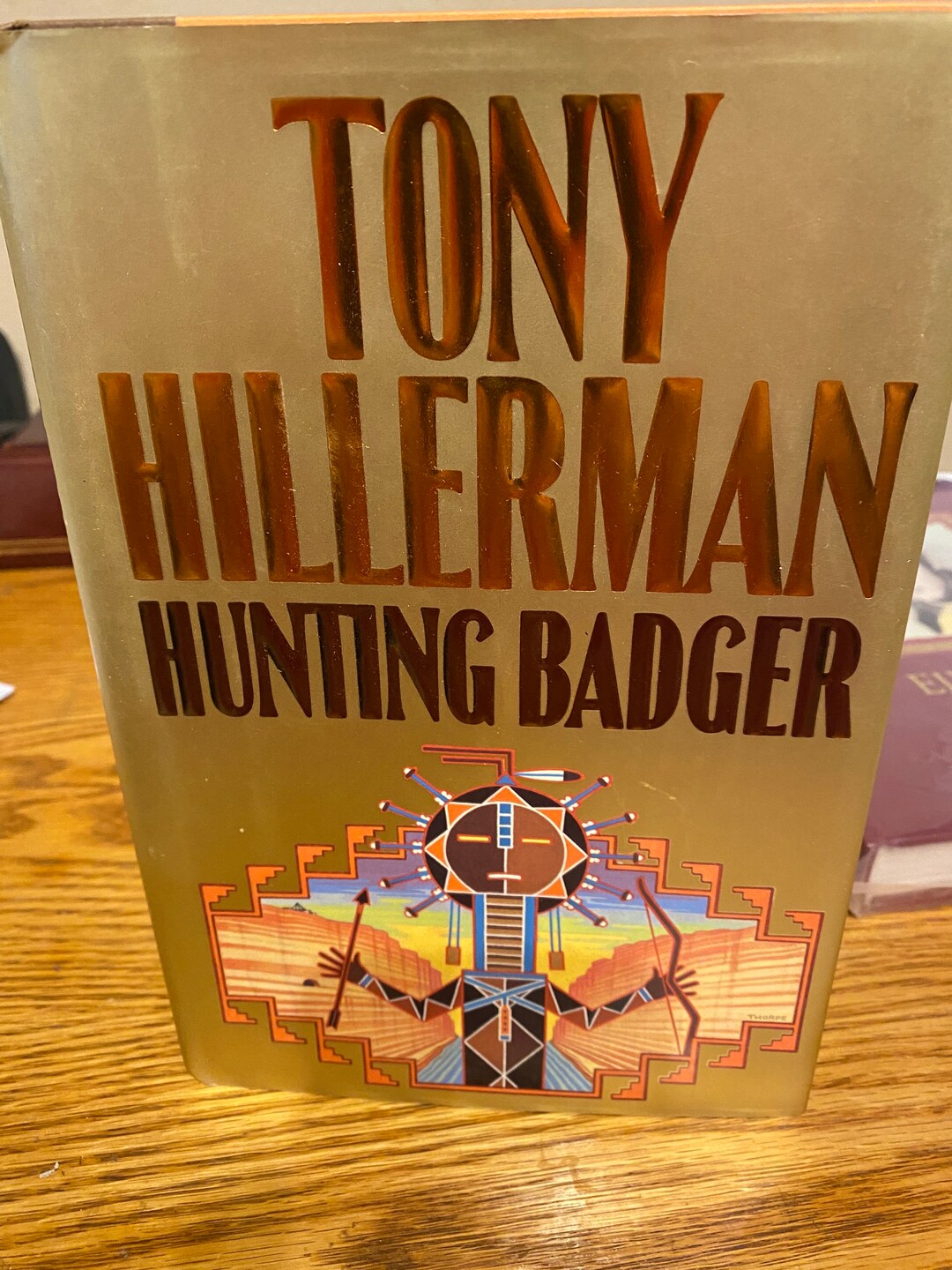 Hunting Badger, by Tony Hillerman,first Edition/later Printing ...