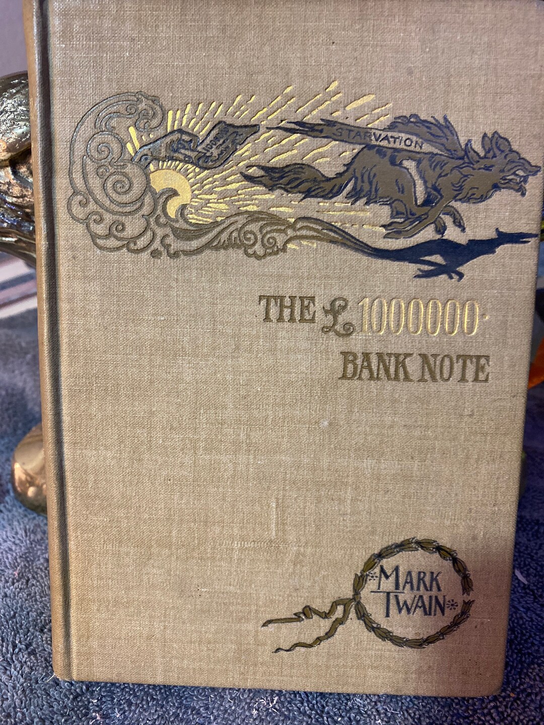 The 1000000 Dollar Bank Note, Mark Twain Collectible Gift Books - Etsy