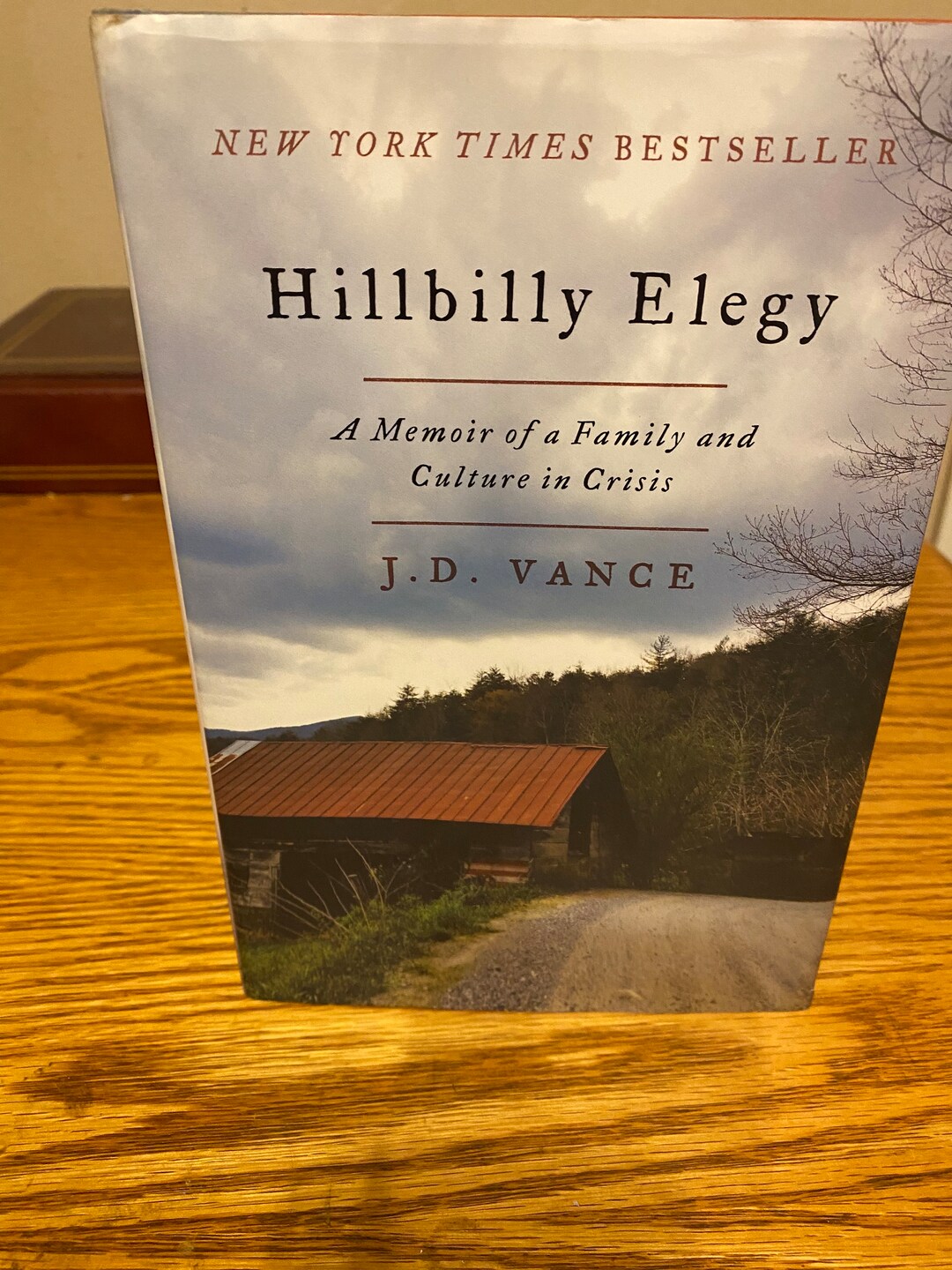 Hillbilly Elegy, J.d.vance, Hardcover First Edition, Later Printing - Etsy