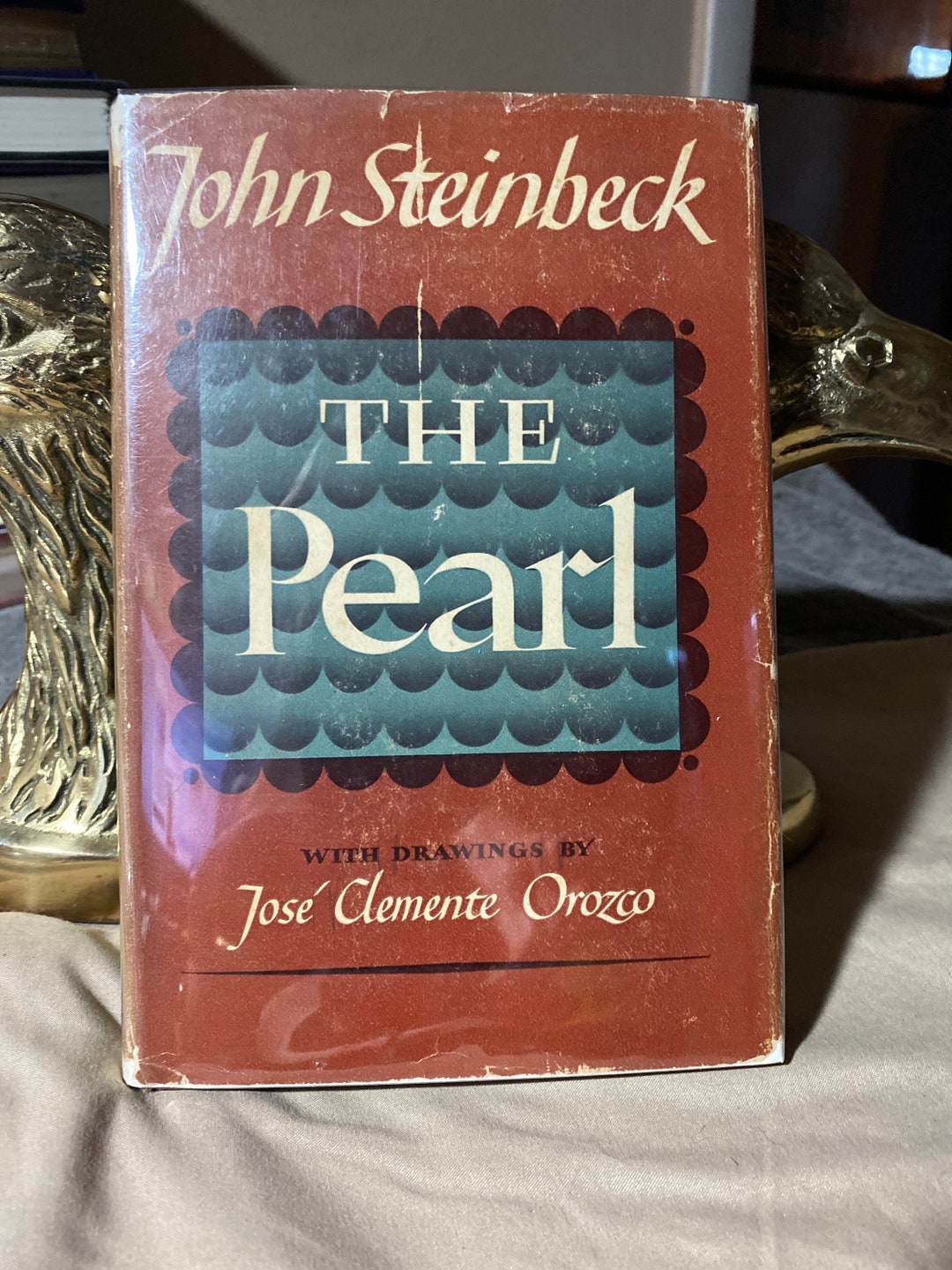 Signed John Steinbeck 'the Pearl' - 1947 First Edition - Etsy