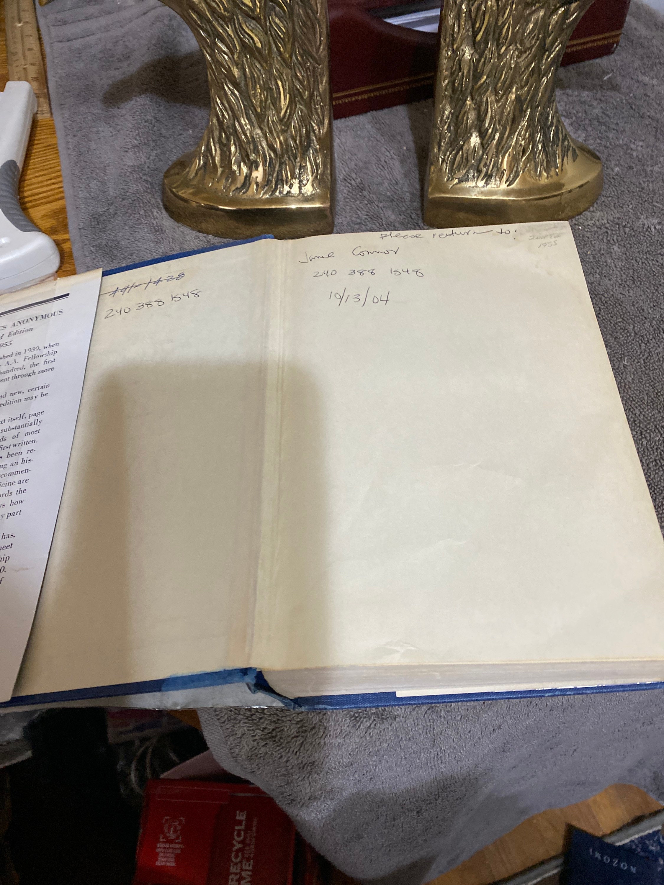 AA Alcoholics Anonymous Big Book, 2nd Edition, 1973 - Etsy