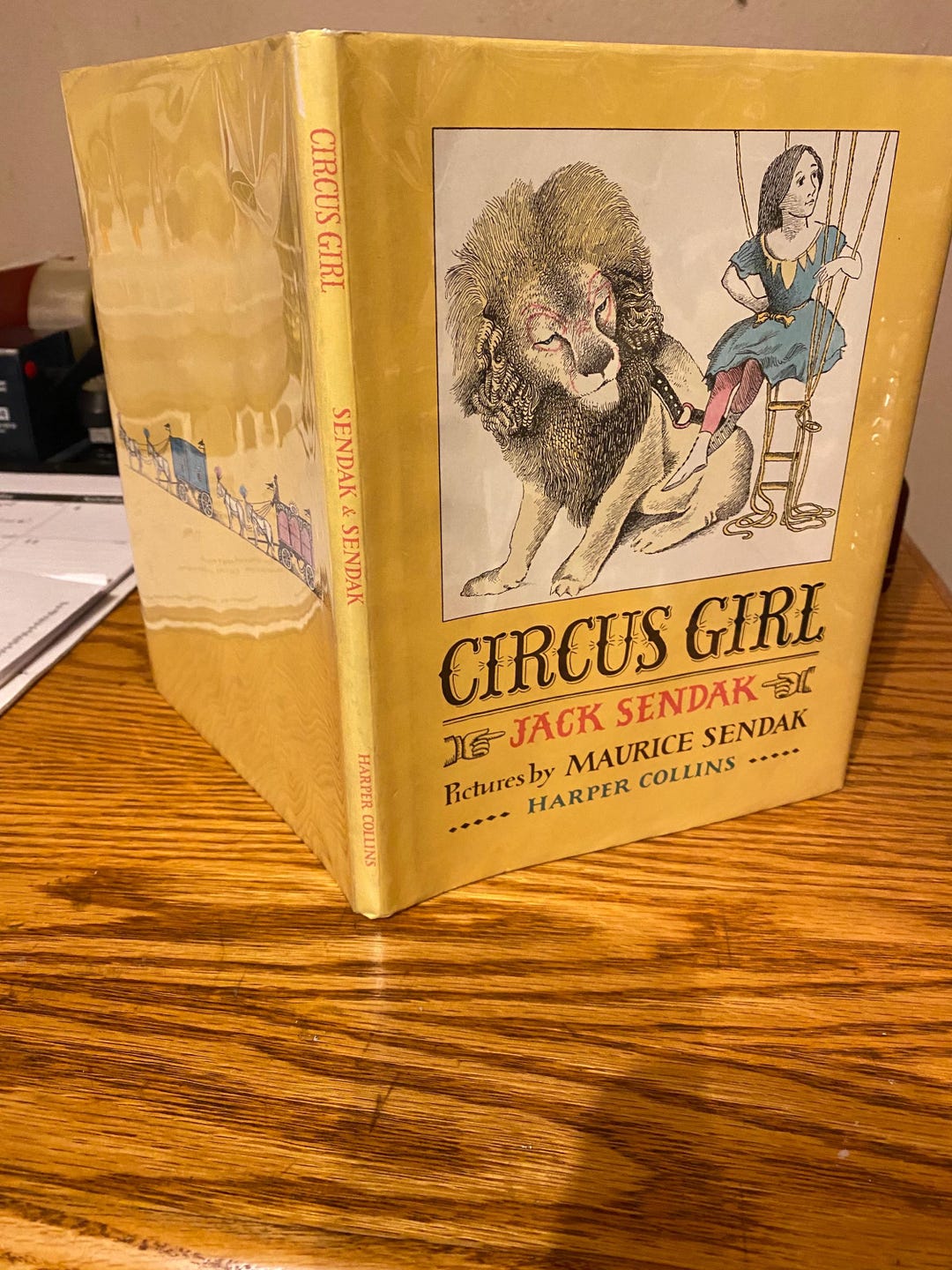 Circus Girl, by Jack Sendak, Illustrated by Brother Maurice Sendak - Etsy