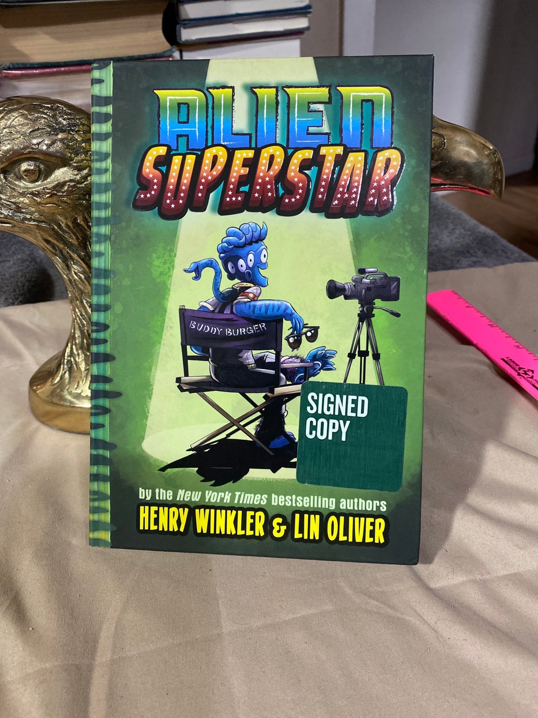 Alien Superstar, by Henry Winkler and Lin Oliver, Signed by Both ...