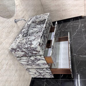 Designer Marble Vanity Stand Bathroom Custom Marble Sink Design, Marble ...