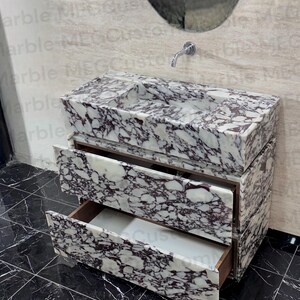 Designer Marble Vanity Stand Bathroom Custom Marble Sink Design, Marble ...