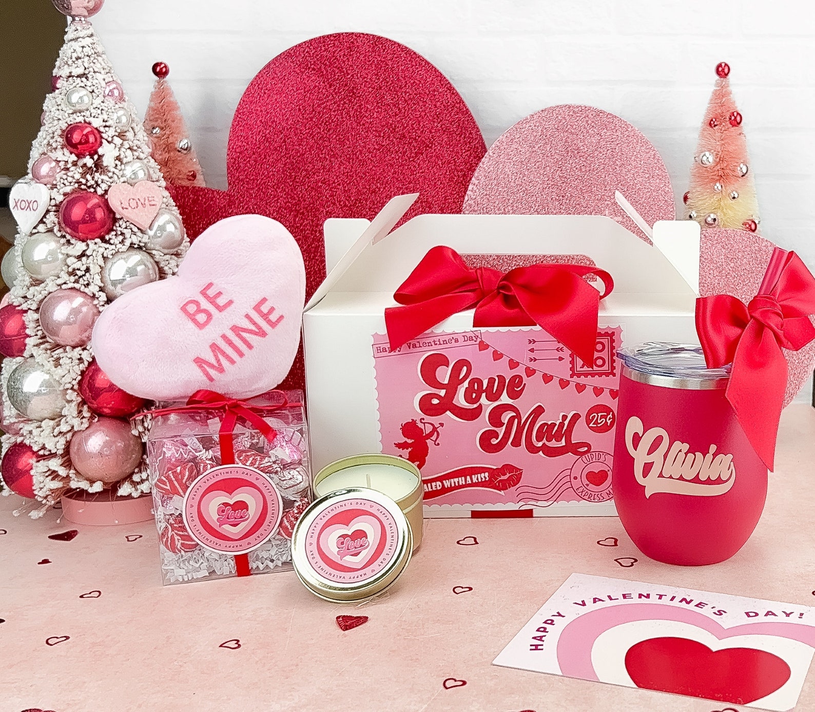 Valentines Gift Box Set, Galentines Gift Box, Friendship Celebration ...
