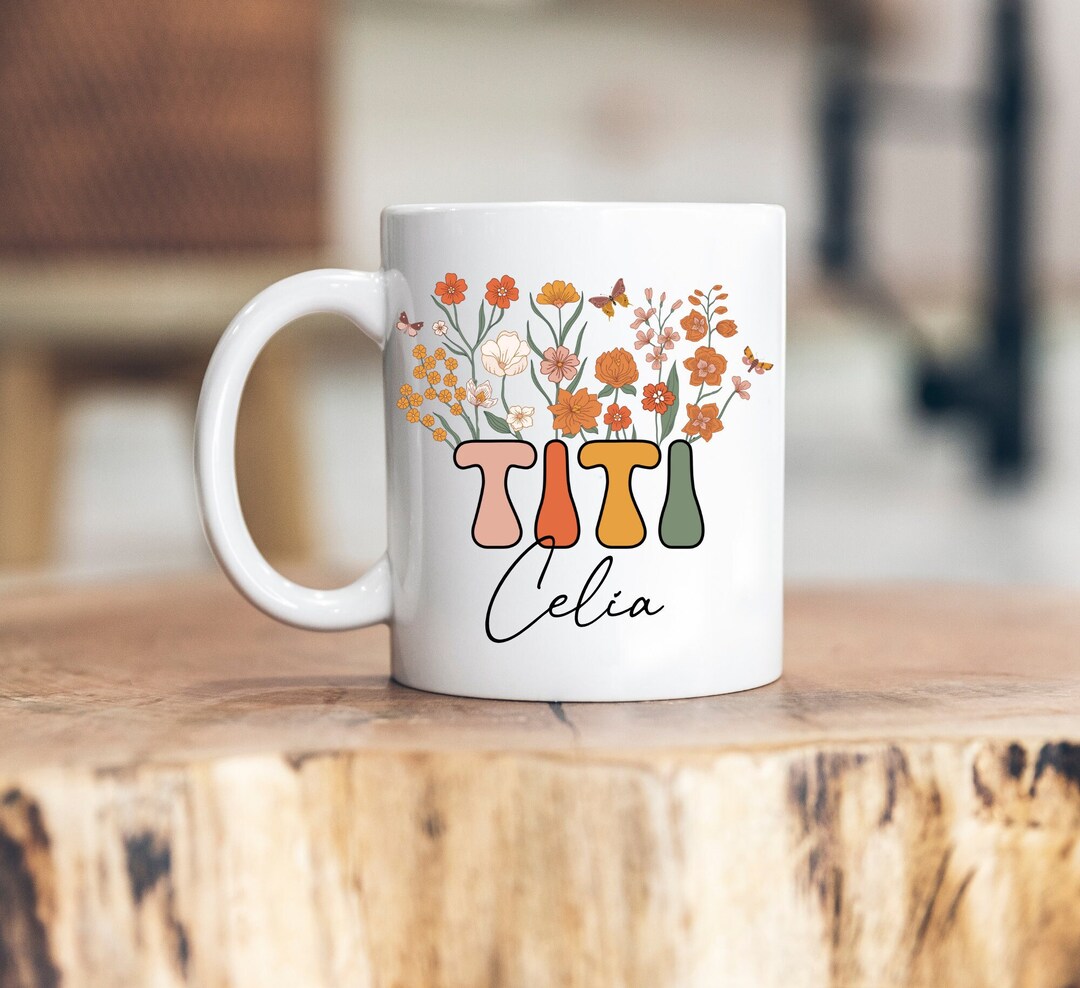 Personalized TITI Mug With Names Personalized TIA Mug Custom Name Mug ...