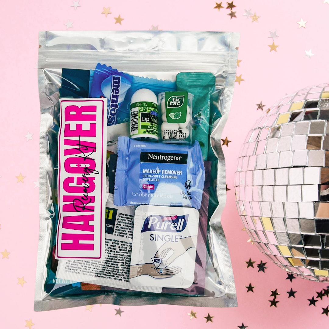 Hangover Kit | Self Care Kit | Recovery Kit | Party Favor for ...