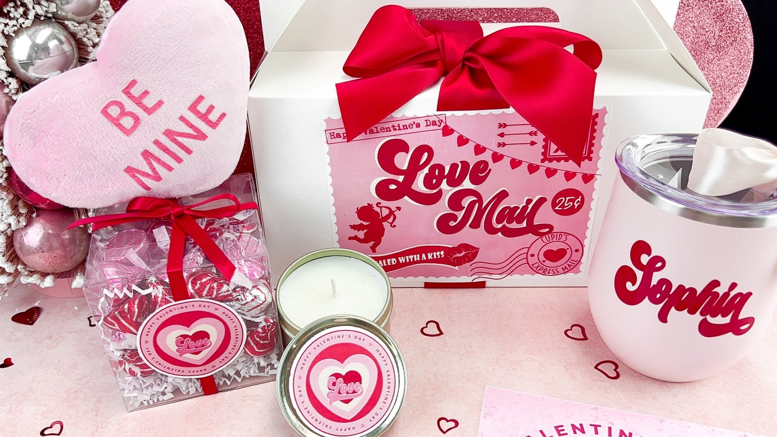 Valentines Gift Box Set, Galentines Gift Box, Friendship Celebration ...