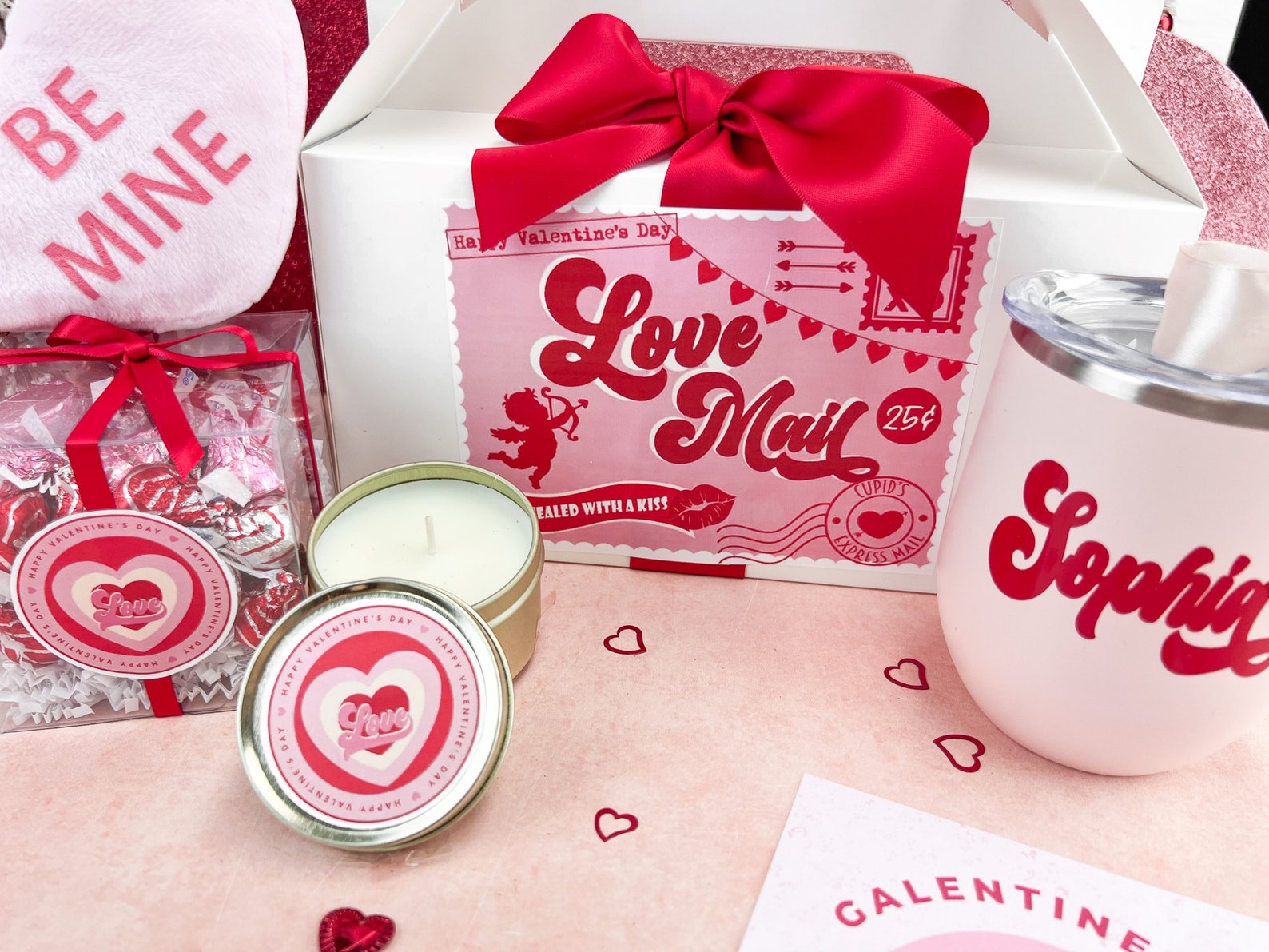 Valentines Gift Box Set, Galentines Gift Box, Friendship Celebration ...