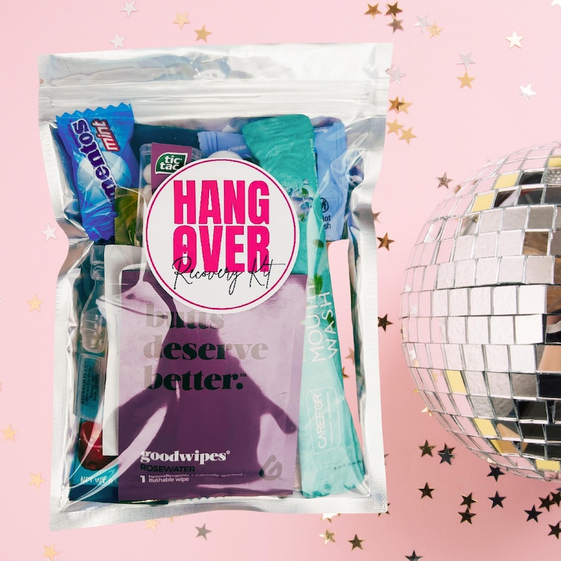Hangover Kit | Self Care Kit | Recovery Kit | Party Favor for ...