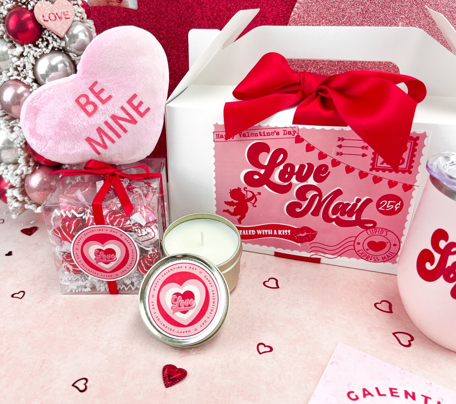 Valentines Gift Box Set, Galentines Gift Box, Friendship Celebration ...
