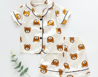 Teddy Bear Pajamas | Etsy